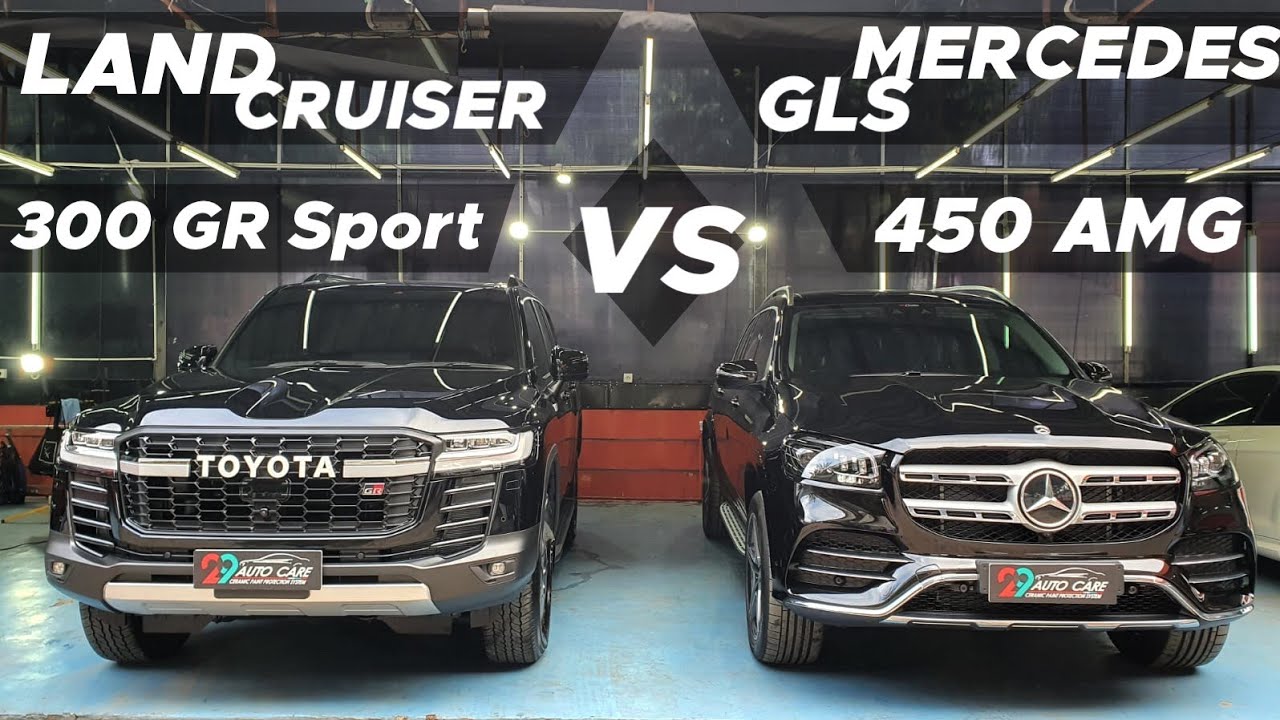 Toyota Land Cruiser 300 2022 vs Mercedes-Benz GLS 450 2022 | Pilih Yang Mana? - YouTube