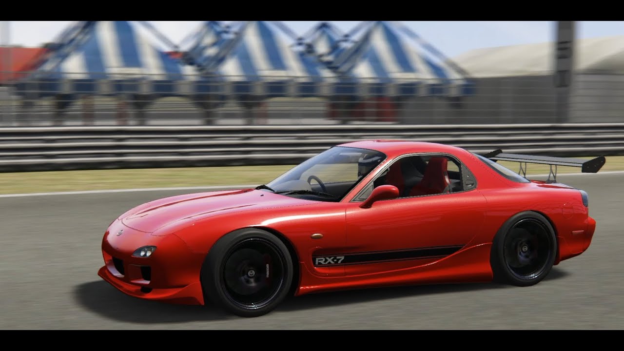 AC - Mazda RX7 - Jarama - YouTube