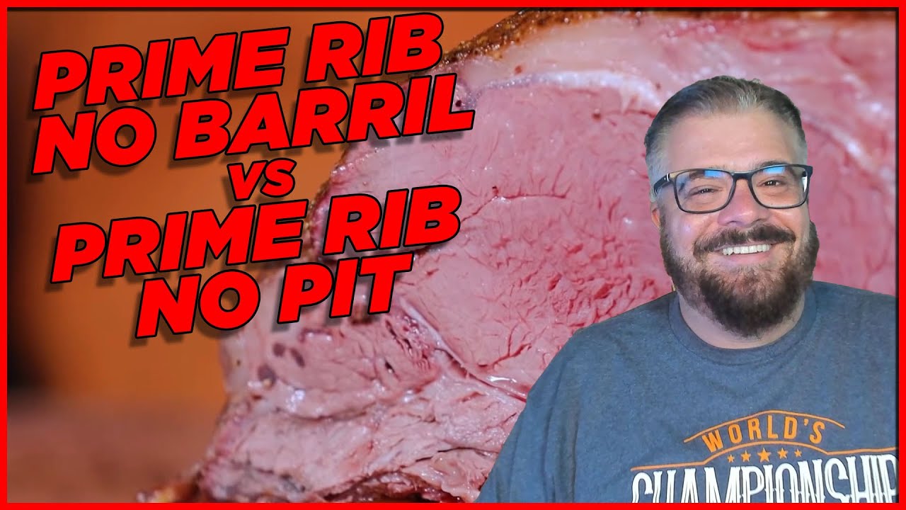 Prime rib no barril vs prime rib no pit qual fica melhor!? - YouTube