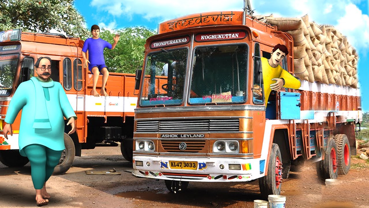 అత్యాశ ట్రక్ డ్రైవర్ కధ - Greedy Truck Driver | Short Stories in Telugu ...