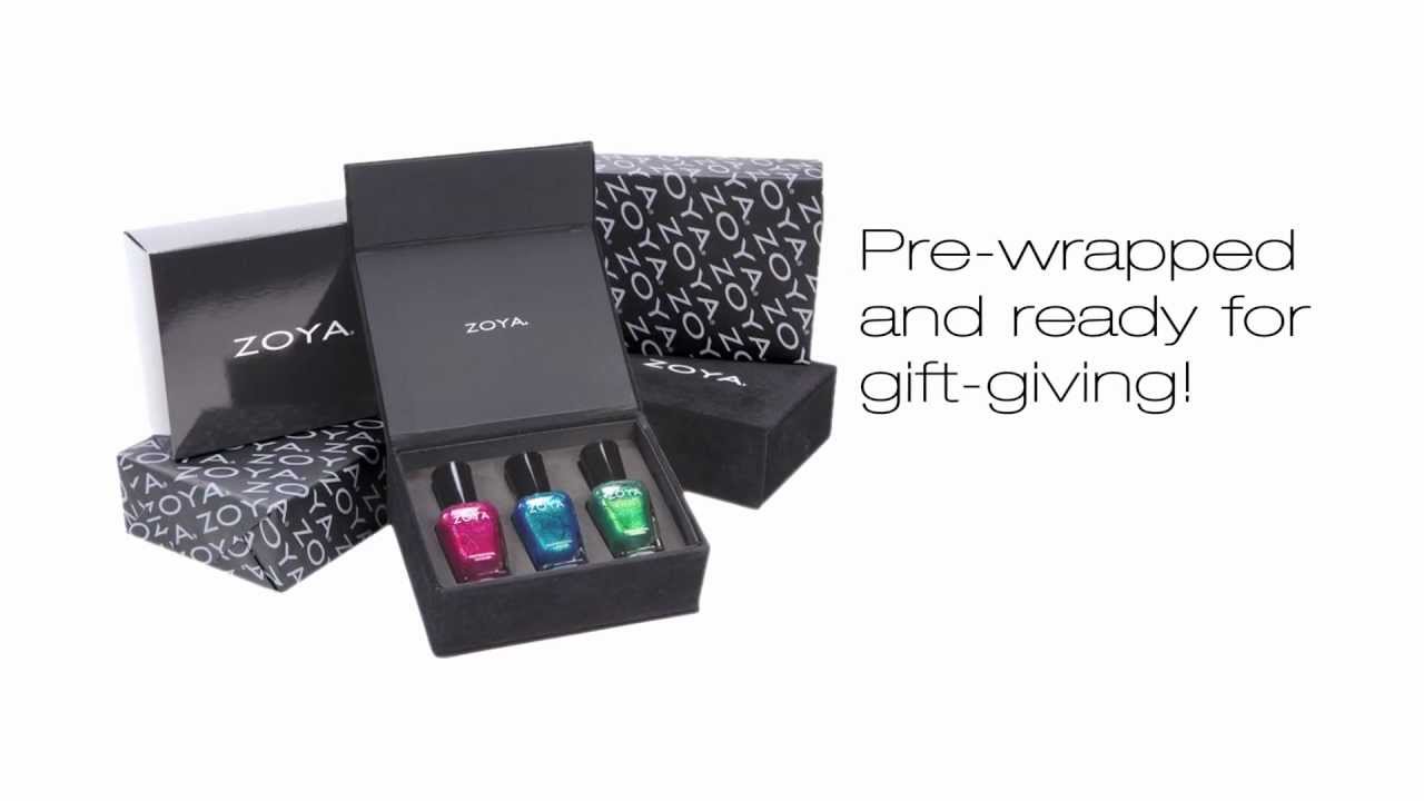 Zoya Color Box Gift Sets - YouTube