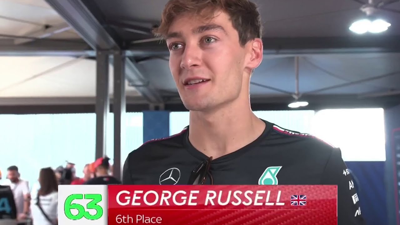 George Russell Post-Race Interview F1 Hungarian GP 2023 Sunday Media ...
