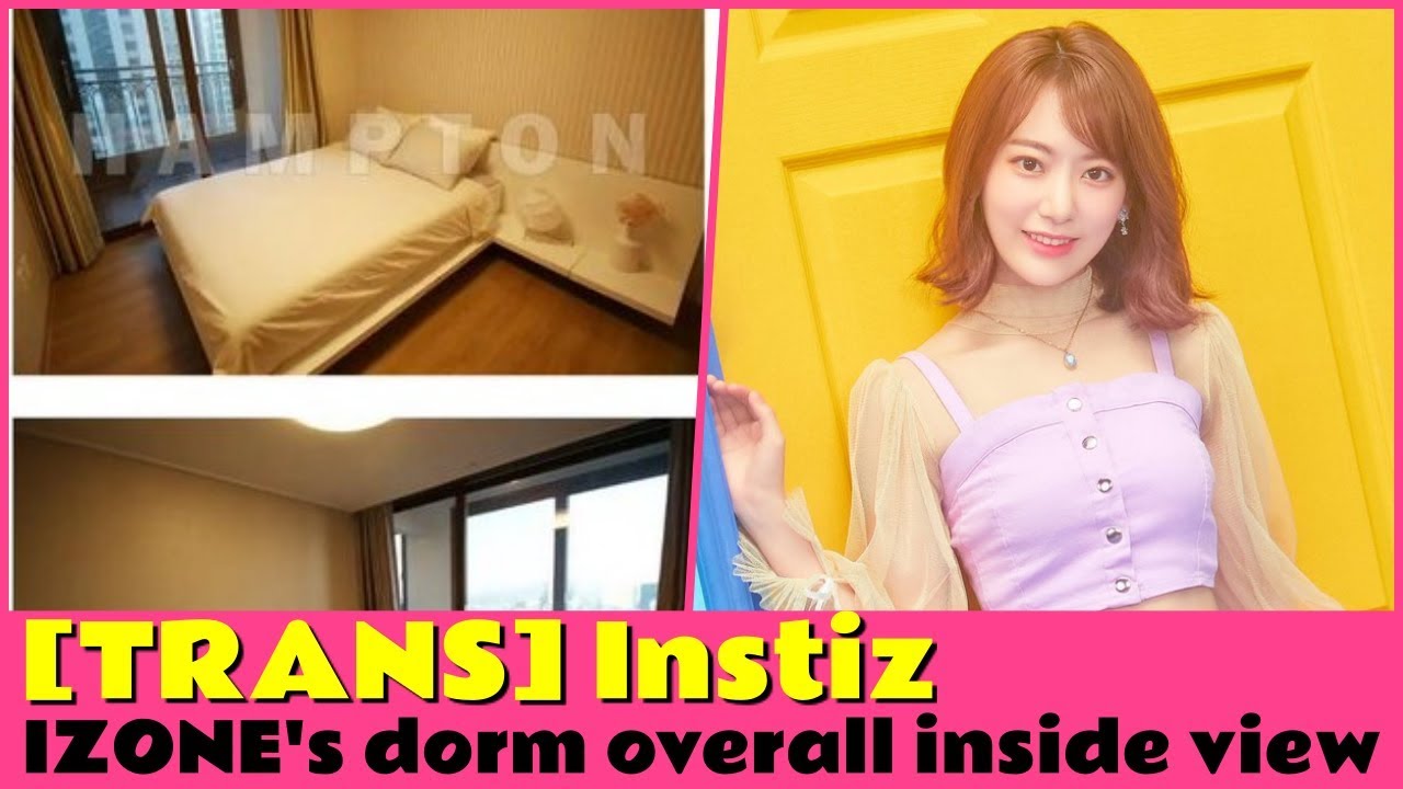 💬 [TRANS] Instiz - IZONE's dorm overall inside view - YouTube