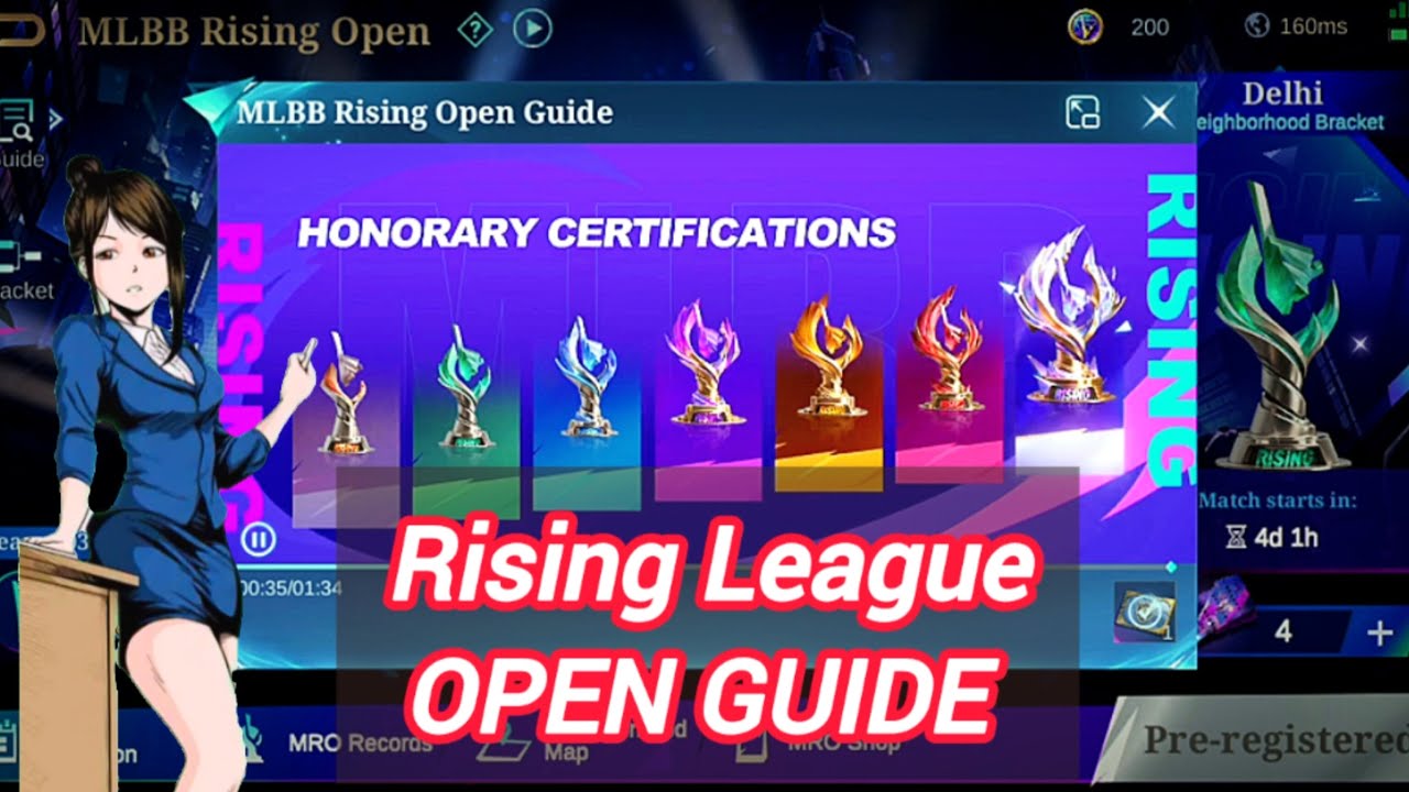MLBB RISING OPEN GUIDE | JOIN RISING LEAGUE EVENT | MOBILE LEGENDS ...