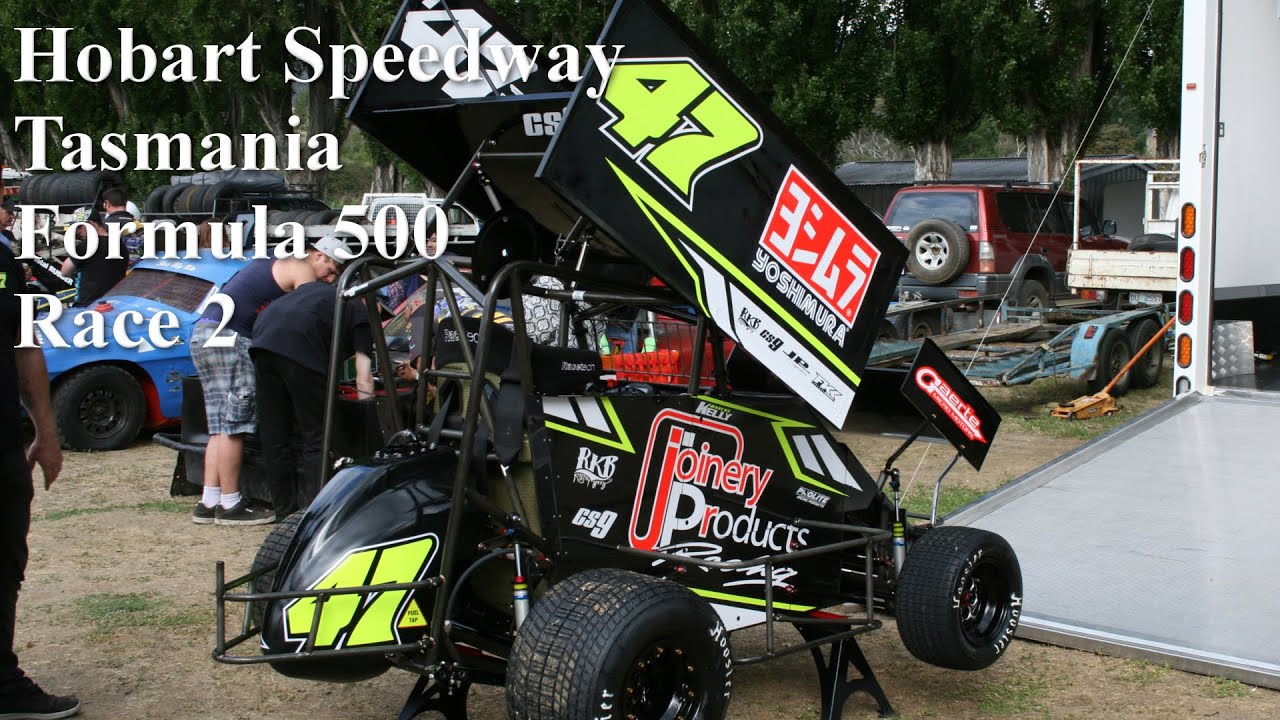 Formula 500 Race 2 - Hobart Speedway 02-01-2016 - YouTube