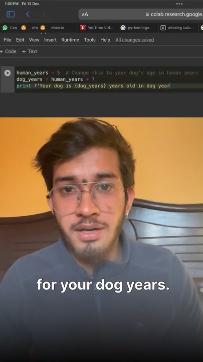Write your First Code in Python !! - YouTube