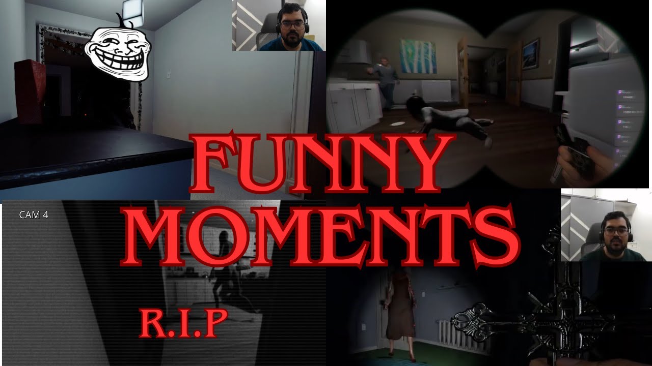 My FUNNIEST Scary Game Moments - Compilation 1 - Phasmophobia funny ...
