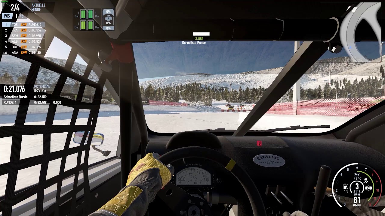 Project Cars 2 Ralleycross Sampala Ice Circuit - YouTube
