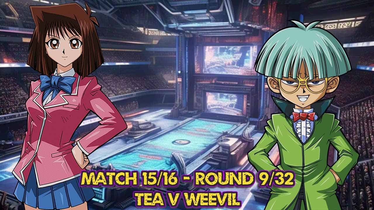 Tea vs Weevil - Yugioh Duelist Kingdom Ultimate Tournament - #yugioh # ...