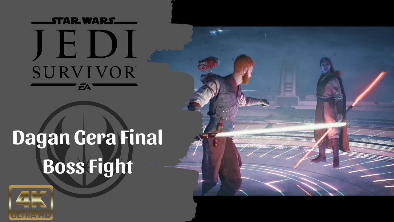 Star Wars Jedi Survivor: Dagan Gera Final Boss Fight - YouTube