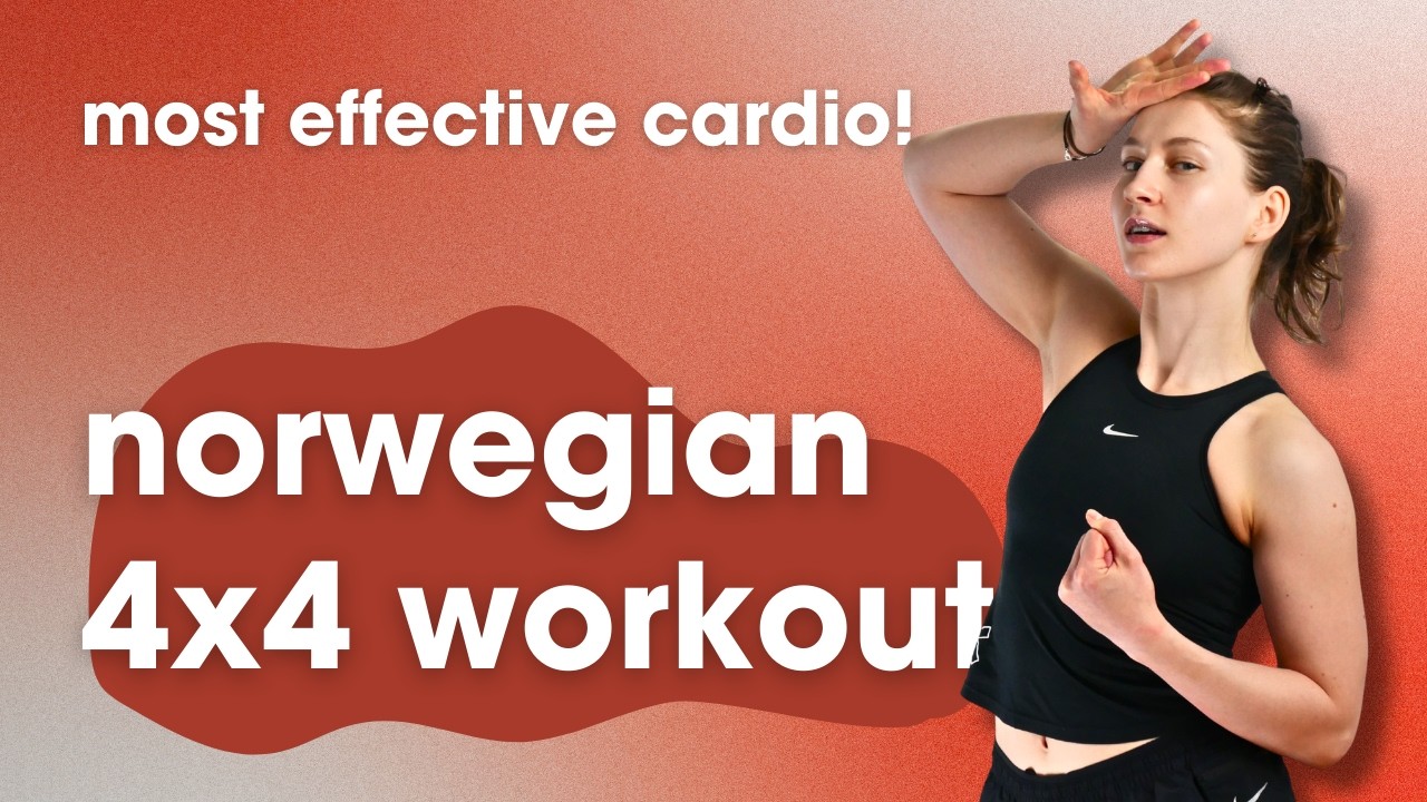 Most Effective Cardio for Longevity: Norwegian 4x4 HIIT V2 | Heart ...