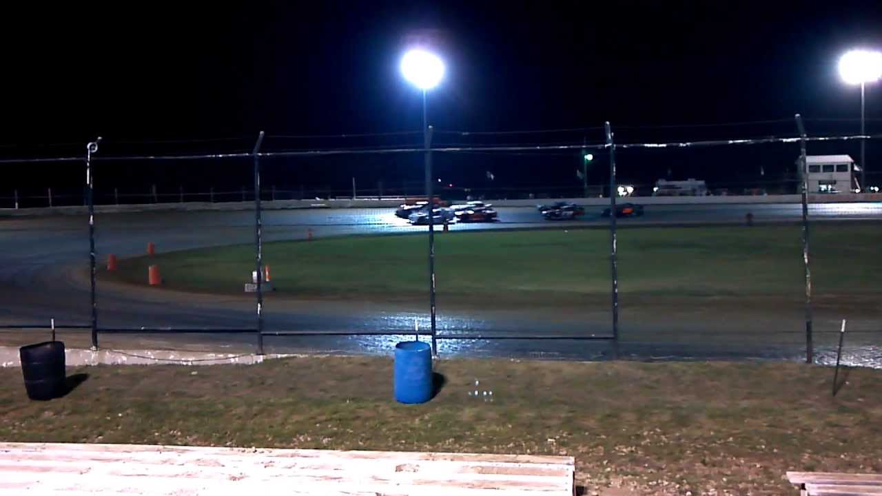 Feature Win in Outlaw Factory Stock at Mid-America Speedway Part 1 ...