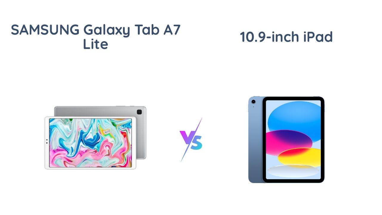 Samsung Galaxy Tab A7 Lite vs Apple 2022 iPad - Which one to Buy? - YouTube