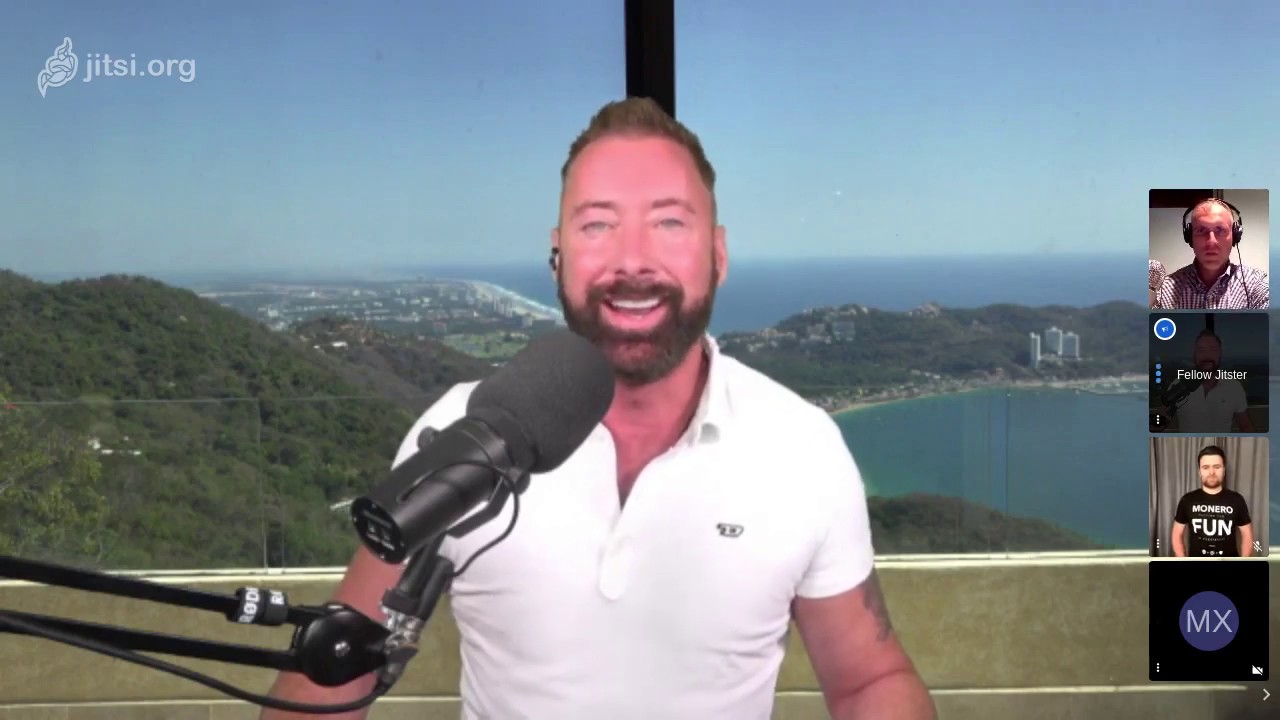 Jeff Berwick aka Dollar Vigilante, Rafael LaVerde & Mr. X. XMR & the ...