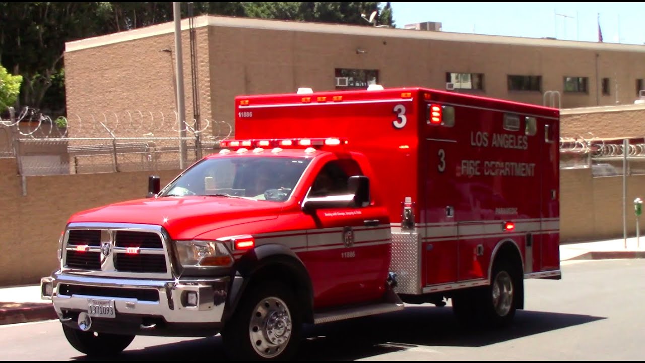 LAFD Rescue 3 Responding - YouTube
