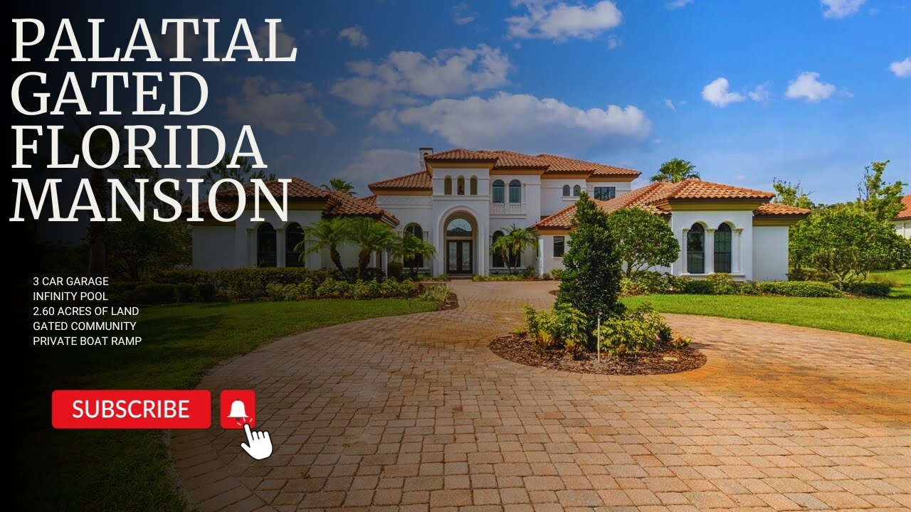 The Pinnacle of Florida Living: Tour This Exquisite Mansion - YouTube