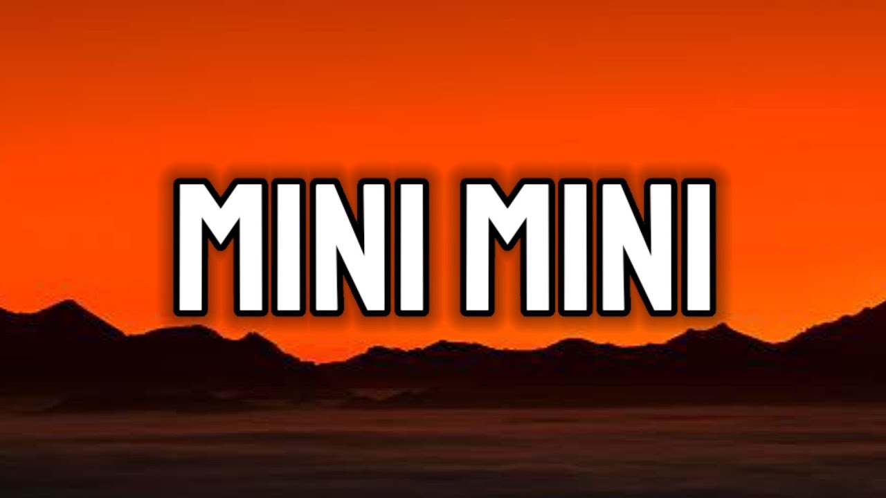 Punto40 - Mini Mini (Letra/Lyrics) - YouTube