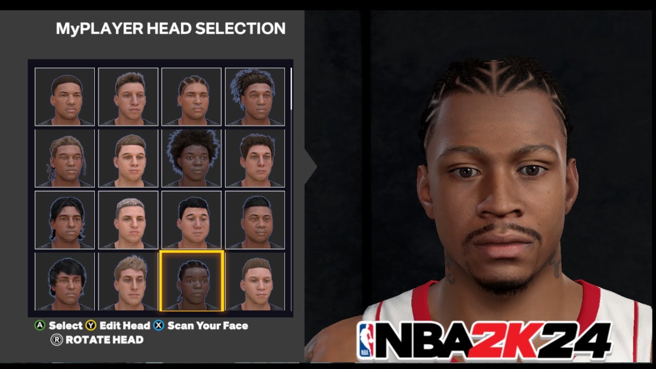 How To Put NBA Player Face Creations Into MyCareer Mode *ONLINE ...