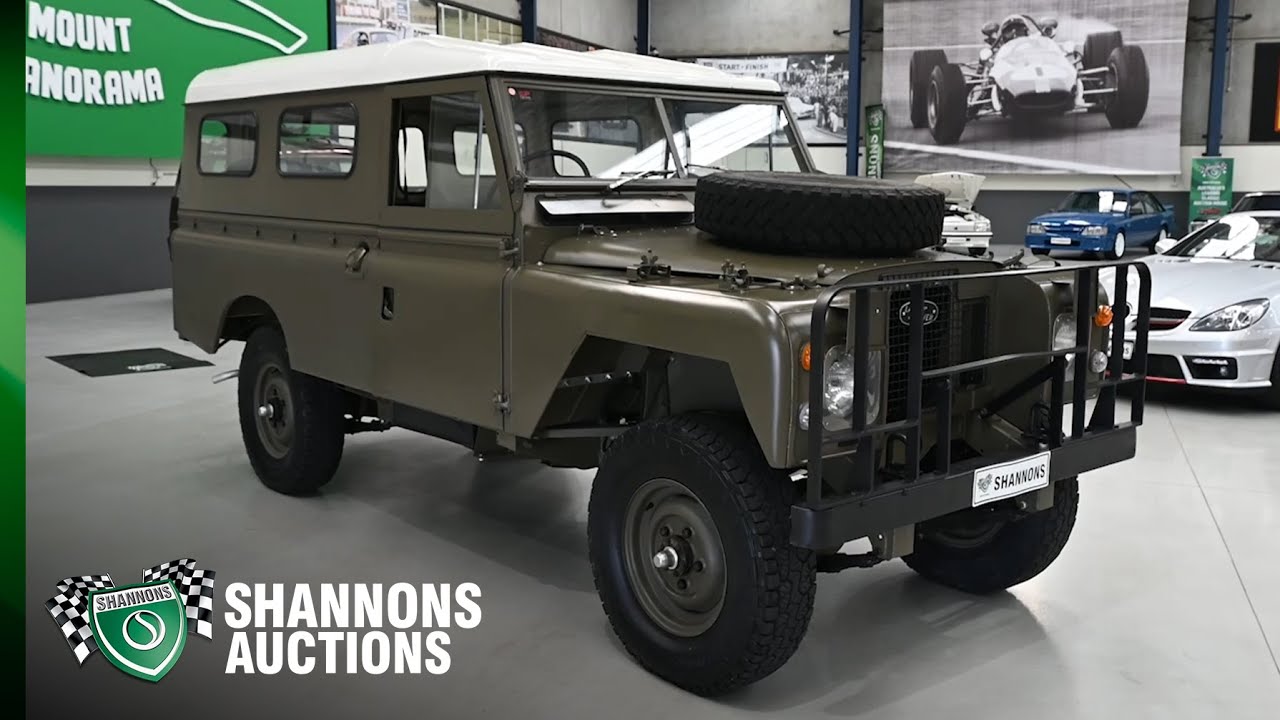 1972 Land Rover Series 2a Utility (Ex Australian Army) - 2023 Shannons ...