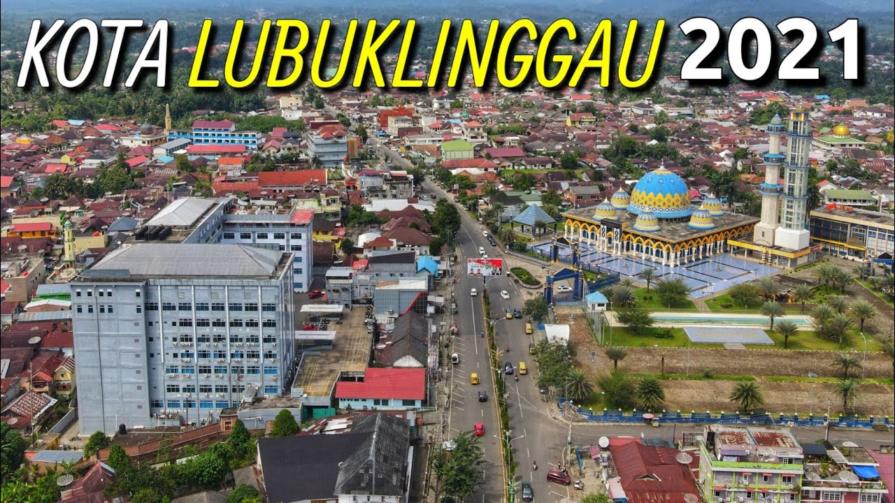 Video Udara Kota Lubuklinggau 2021, Kota Terbesar kedua di Sumatera ...