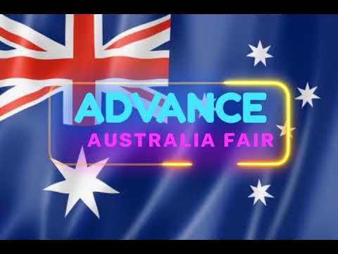 Advance Australia Fair - National Anthem of Australia with Lyrics and ...
