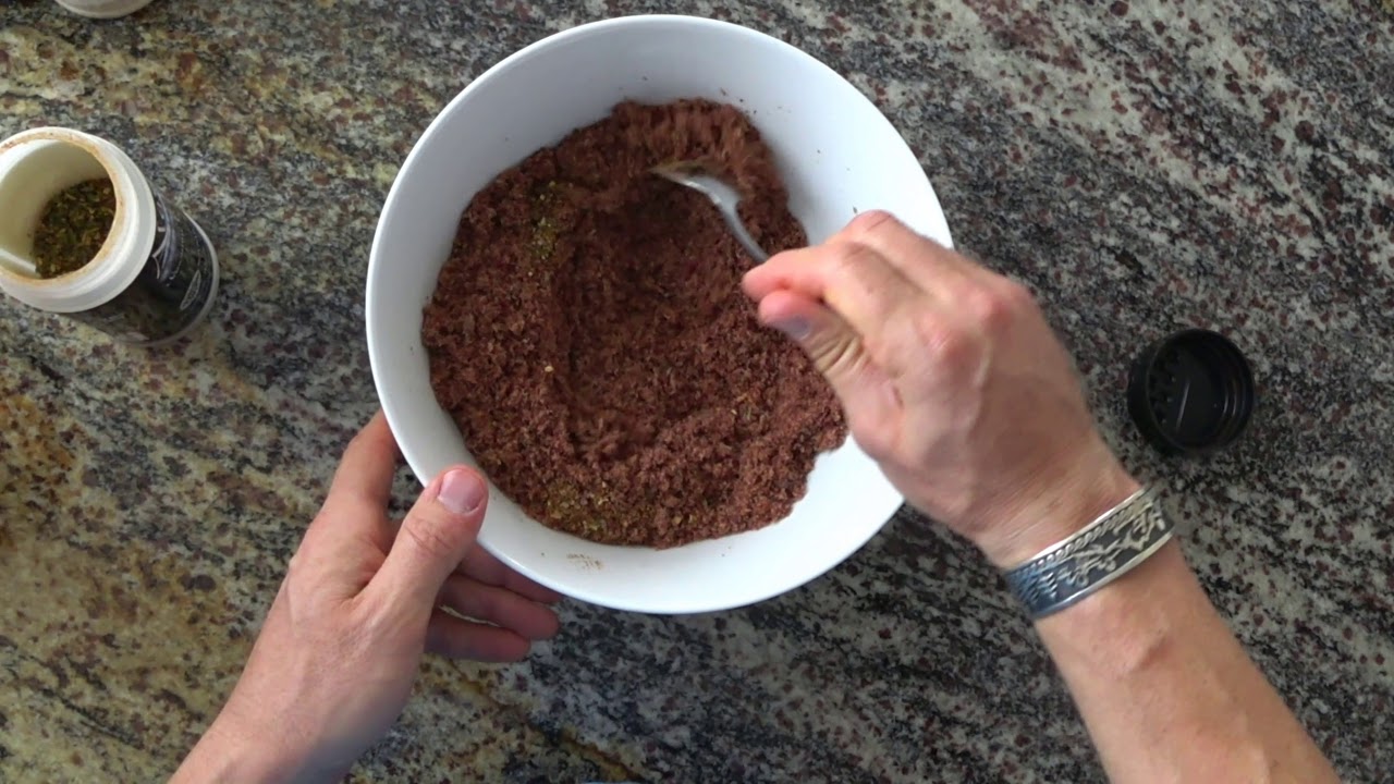 Making pemmican Native American food in your own kitchen. - YouTube