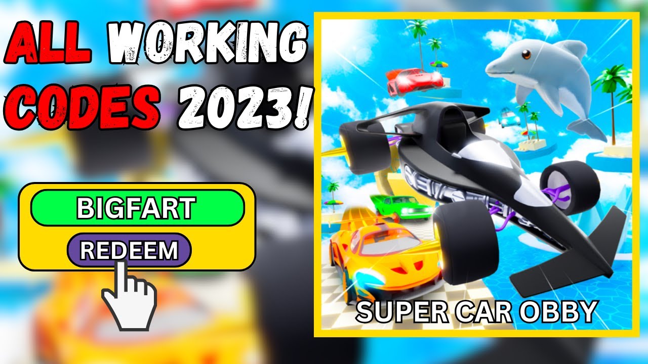[CODES] Super Car Obby CODES 2023! Roblox Codes for Super Car Obby ...