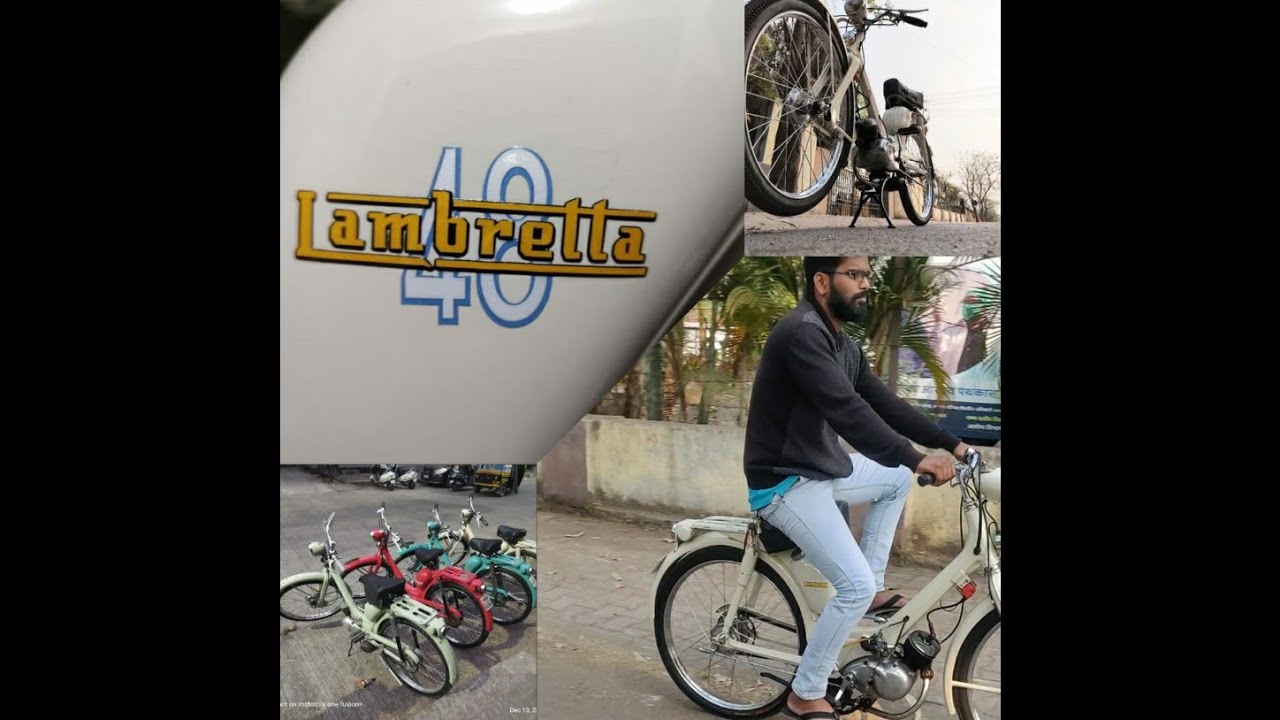 Vintage Moped Restoration | Made in Italy 1960 | Lambretta 48 - YouTube