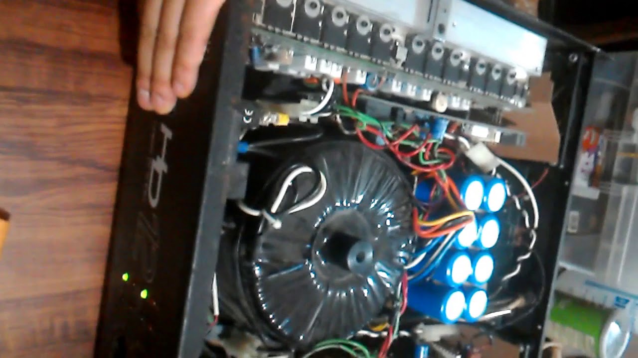 Reparación crest audio CA 12 americano - YouTube