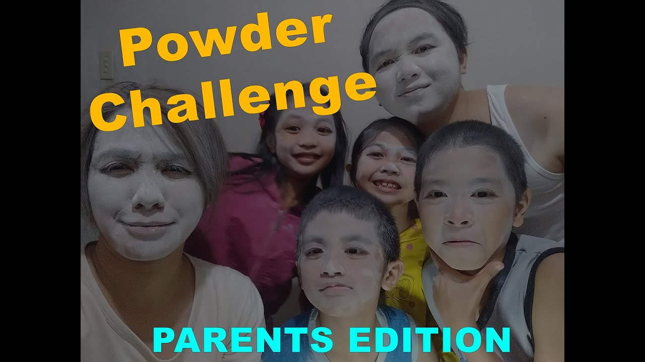 Powder Challenge Parents Edition - YouTube