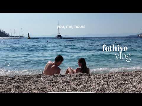sevgilimle fethiye’de birkaç gün 🌊 | bolca deniz, güneş ve keyif