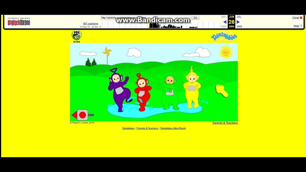 Teletubbies PBS Kids Website Walkthrough (Part 1) - YouTube
