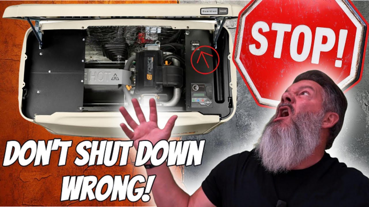 How to Safely Shut Down Your Generac Generator Under Load (Avoid Costly ...