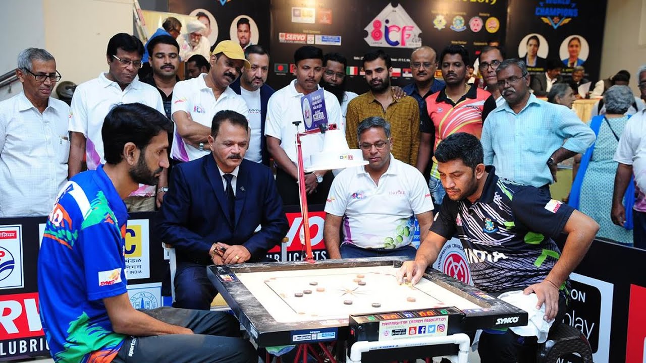 SF: ZAHEER PASHA (INDIA) VS IRSHAD AHMED (INDIA) | 8th CARROM ICF CUP ...