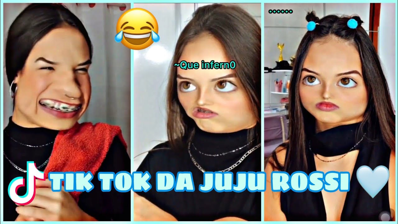 TIK TOK DA JUJU ROSSI!💙 (COMÉDIA!😂) - YouTube