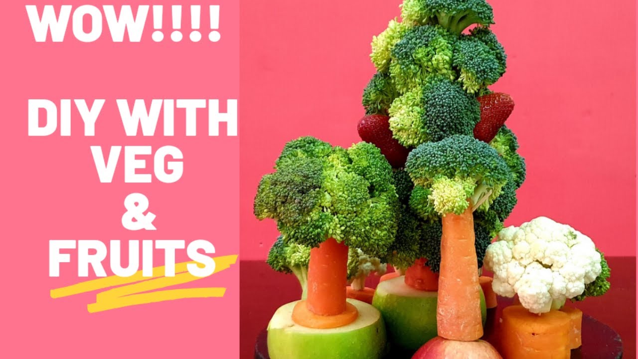 A Small And Easy DIY With Veg And Fruits....... - YouTube