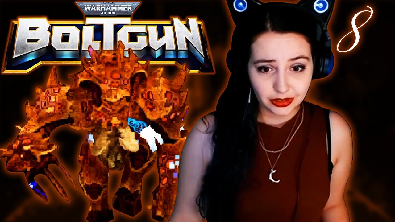 Past Halfway! | Alirien Plays Warhammer 40,000: Boltgun [8] - YouTube