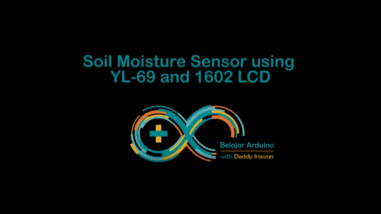 Soil Moisture Sensor using YL-69 and 1602 LCD - YouTube