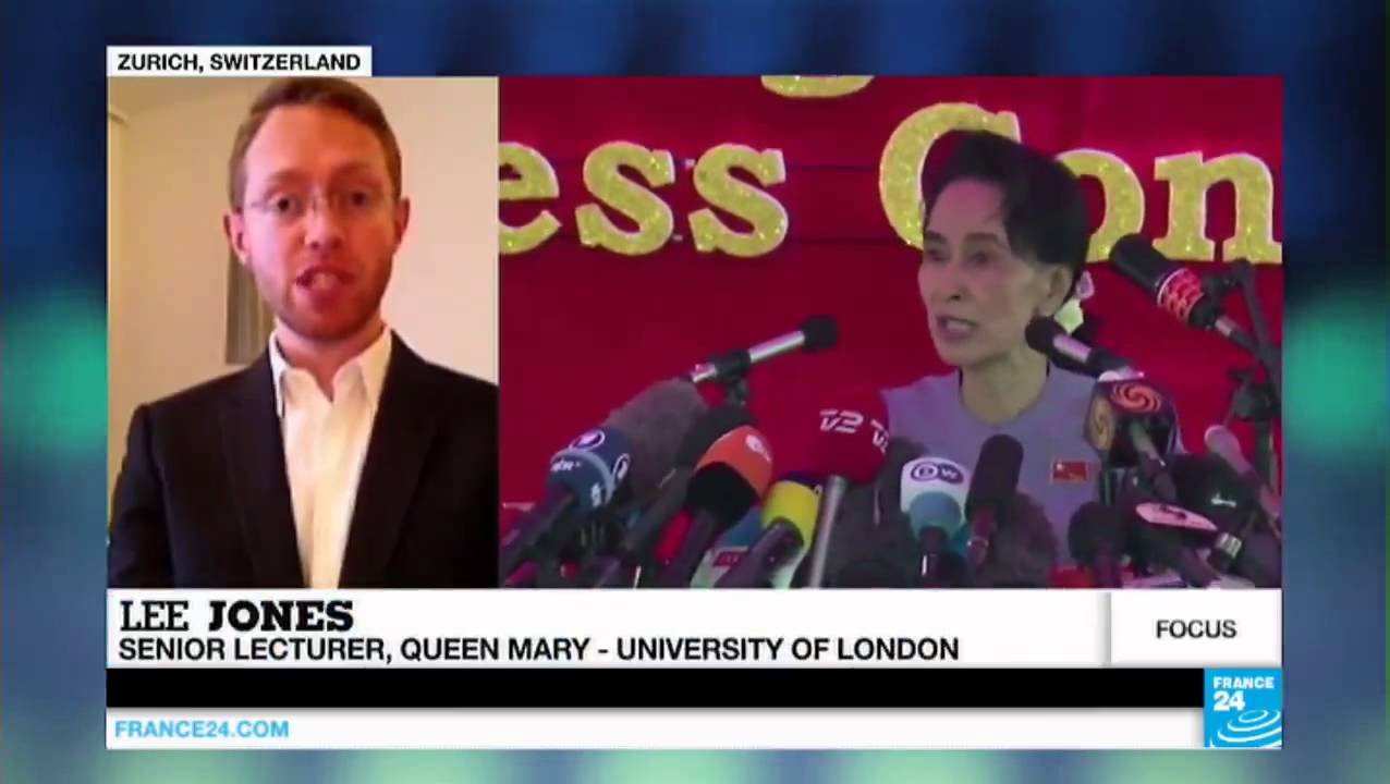 Dr Lee Jones on the Myanmar Elections, France 24, 6 November 2015 - YouTube