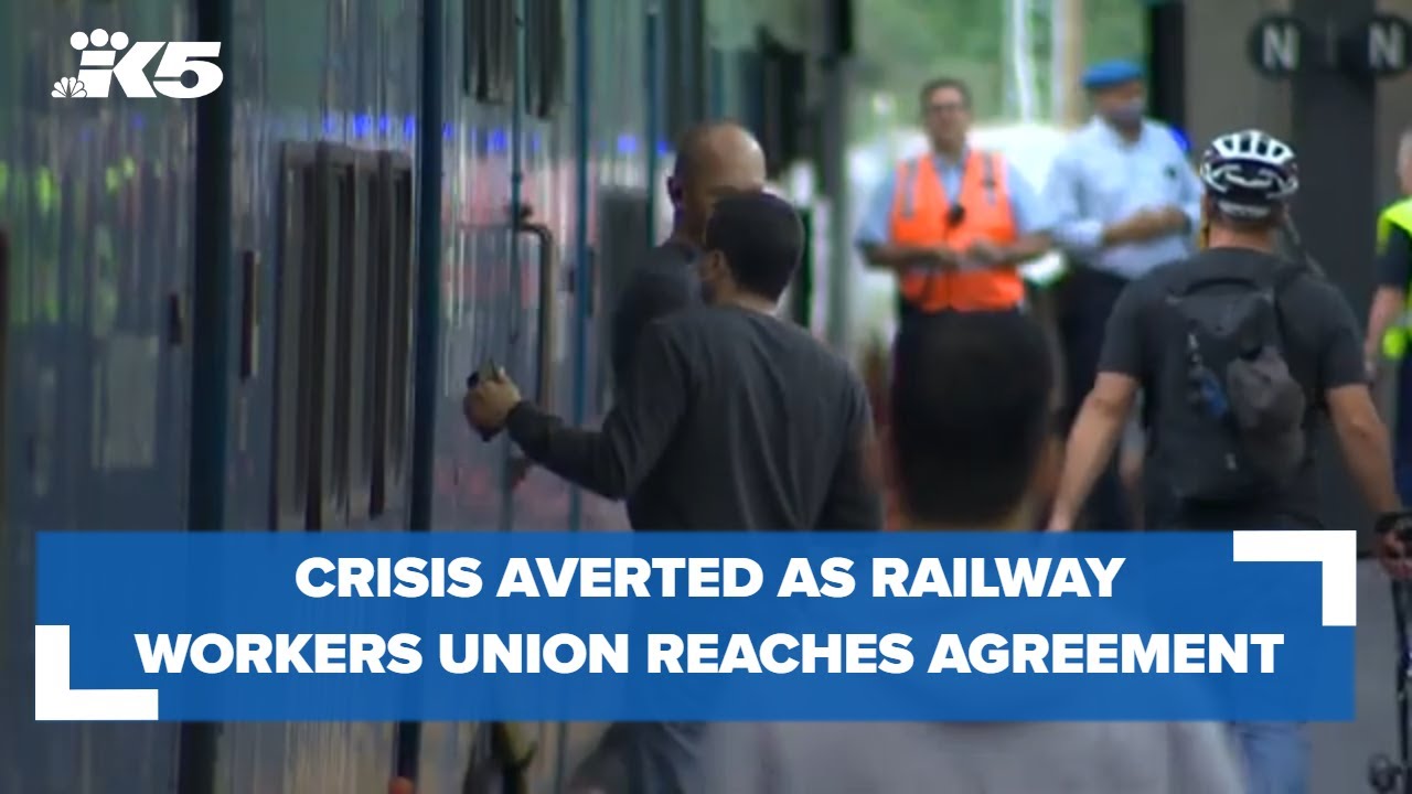 Railway worker strike averted - YouTube