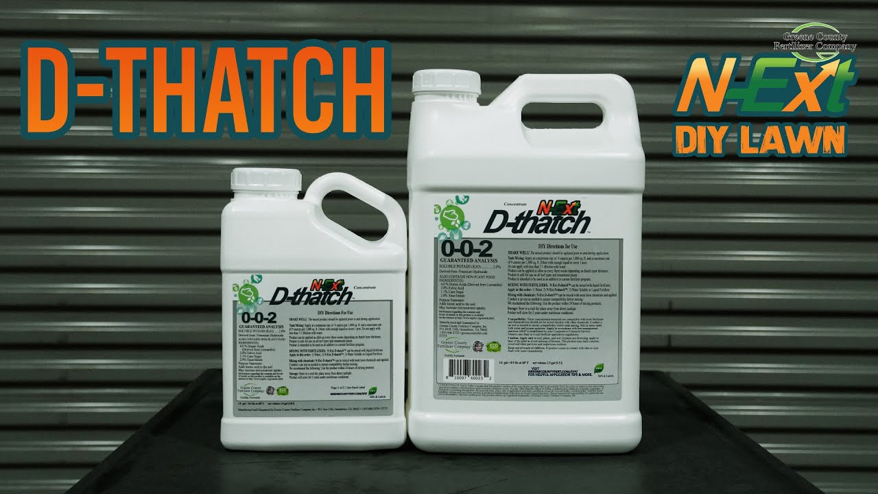 N-Ext™ D-Thatch (Liquid Thatch Digester) Lawn Product Overview // N-Ext ...