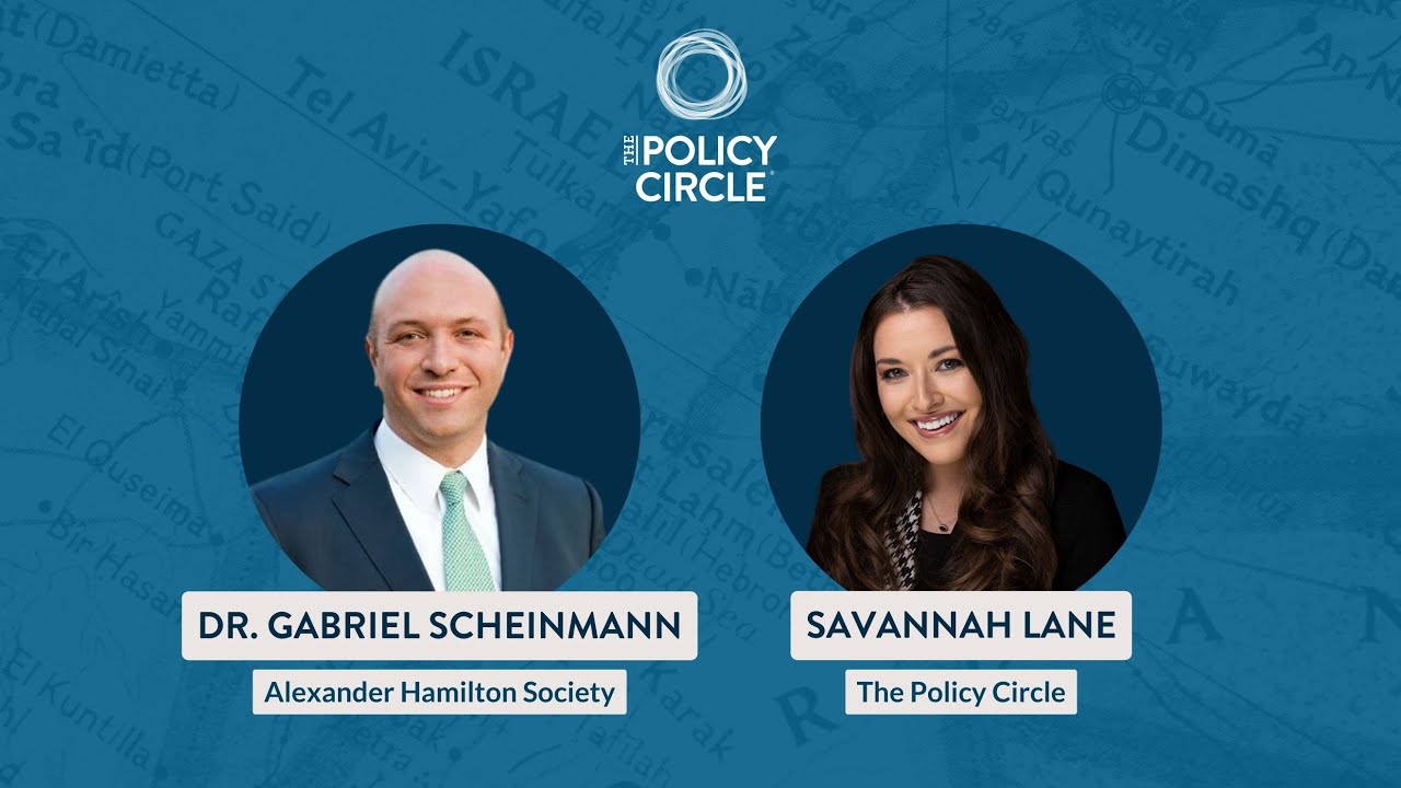 The Policy Circle's Interview with Dr. Gabriel Scheinmann - YouTube