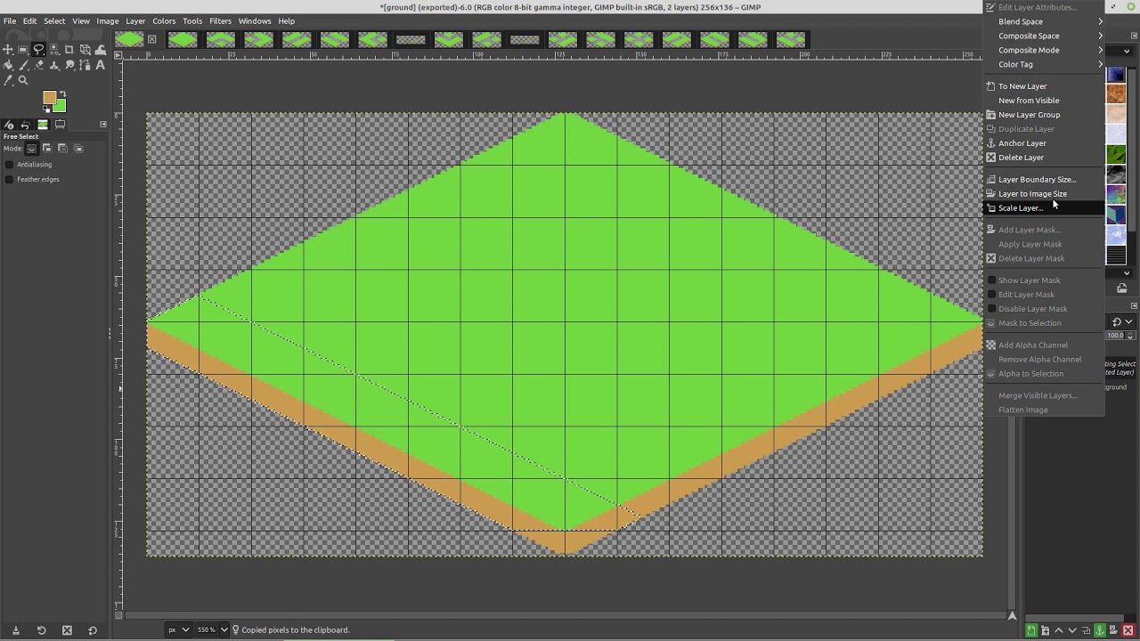Make an Isometric tile pt3 - YouTube