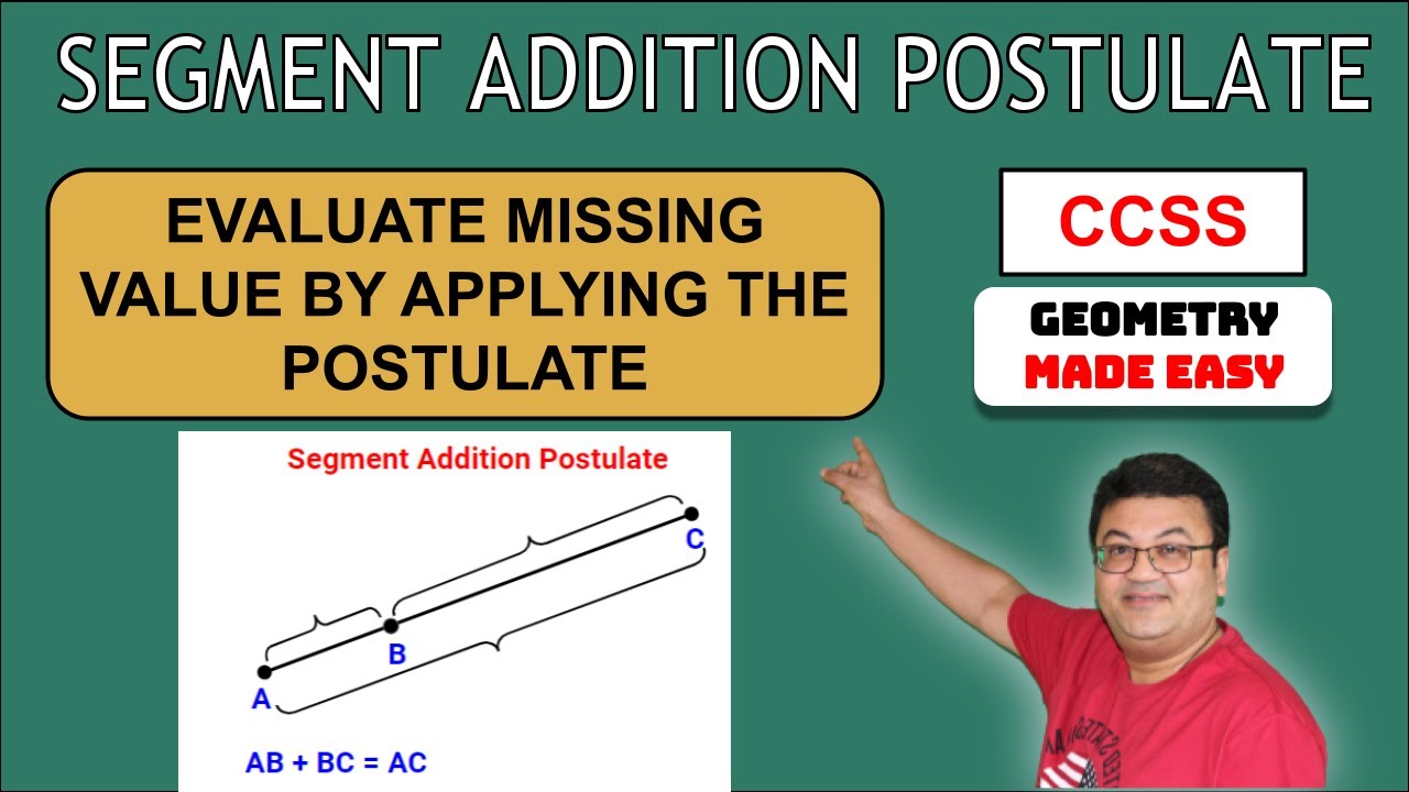 What Is Segment Addition Postulate How To Find Missing Value Using What Is Segment Addition Postulate How To Find Missing Value Using