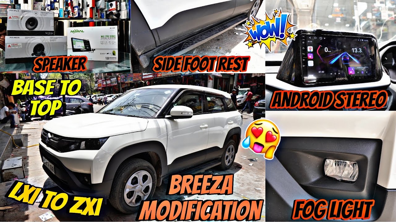 Brezza Modification Brezza lxi Modified 💥 Base to Top Brezza Modified 💥 ...