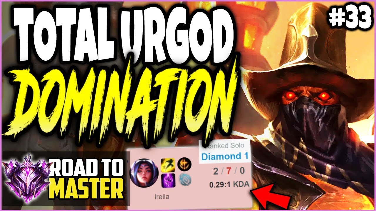 Total URGOD DOMINATION 🔥 Diamond 1 Irelia FOOD 🔥 Road to Master #33 ...