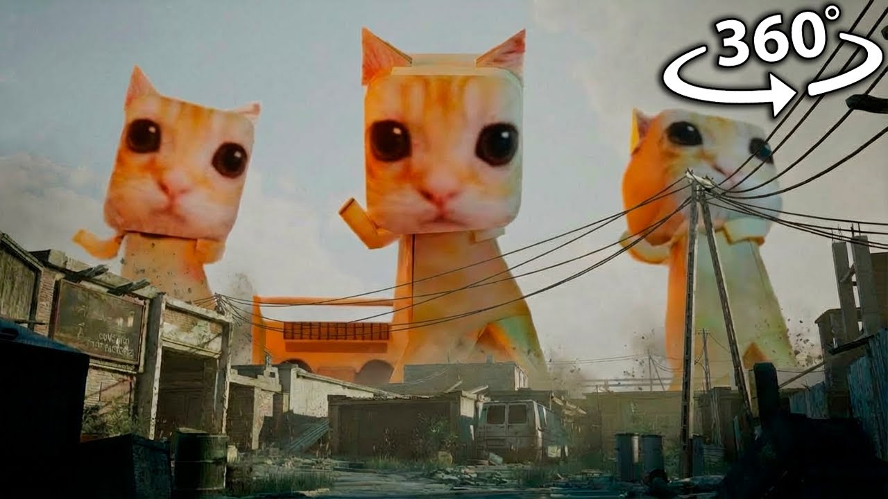 Ay mi Gatito Miau Miau Animation [360° VR Video] [Siren Head] MONTAGEM ...