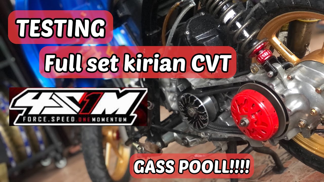 REVIEW Kirian CVT Racing Full Part 4S1M MATIC ROADRACE || Part 3 - YouTube
