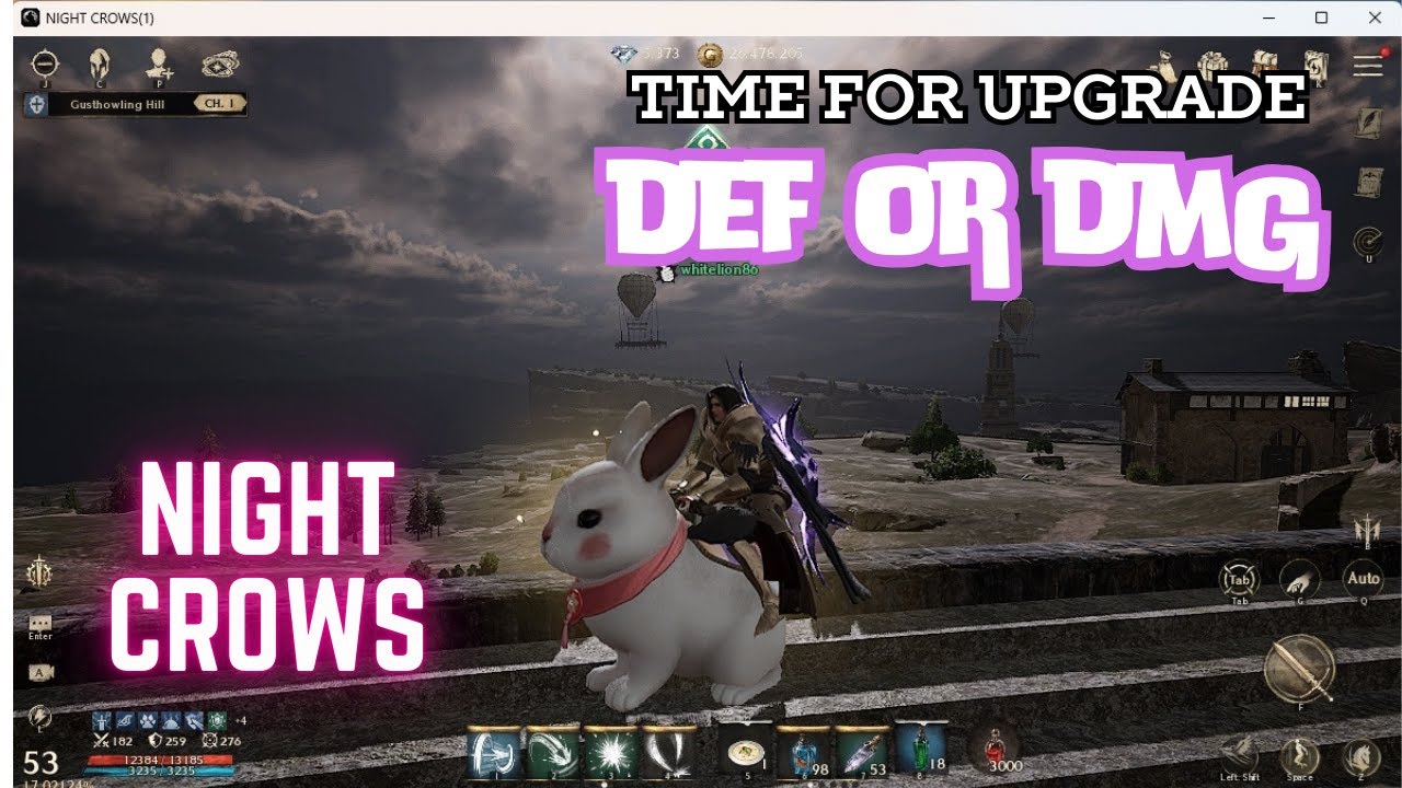 NIGHT CROWS UPGRADE DEF OR DAMAGE - YouTube