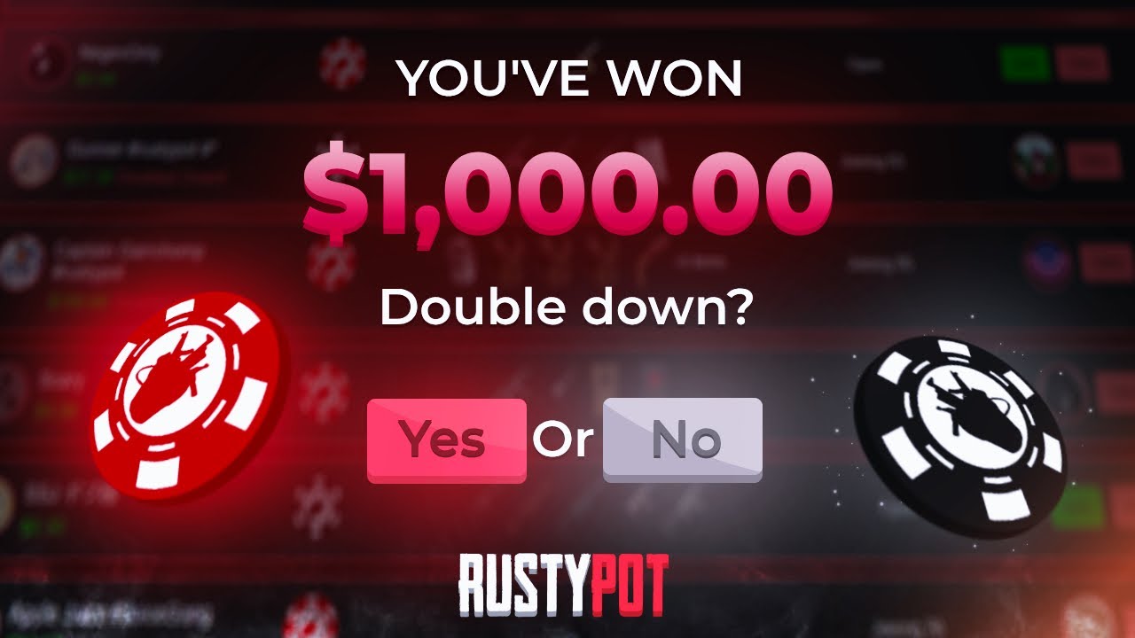 Doing coin flips with $1000 worth of rustskins! - YouTube